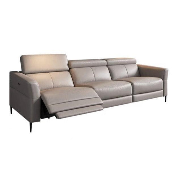 Ellie Sectional Electric Recliner Leather Sofa – Home Atelier