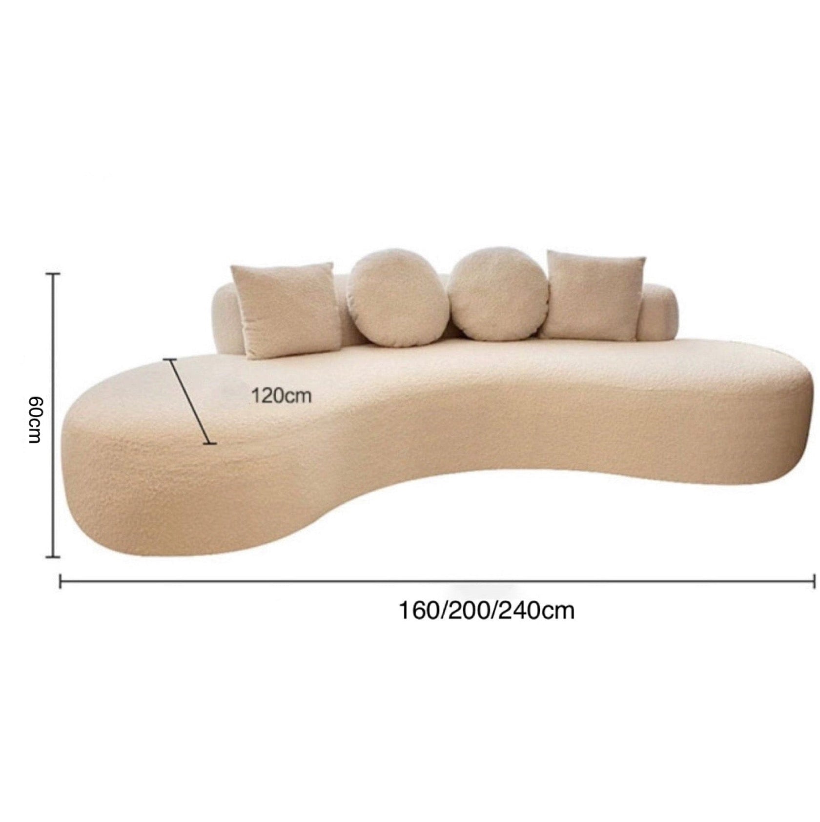 Arianna Performance Curve Sofa – Home Atelier